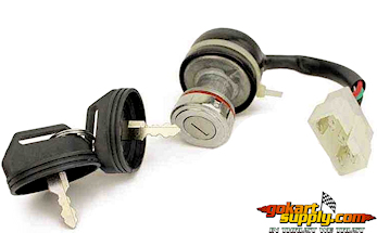 Go Kart Supply Item 15482 : IGNITION SWITCH W/KEY - 5210
